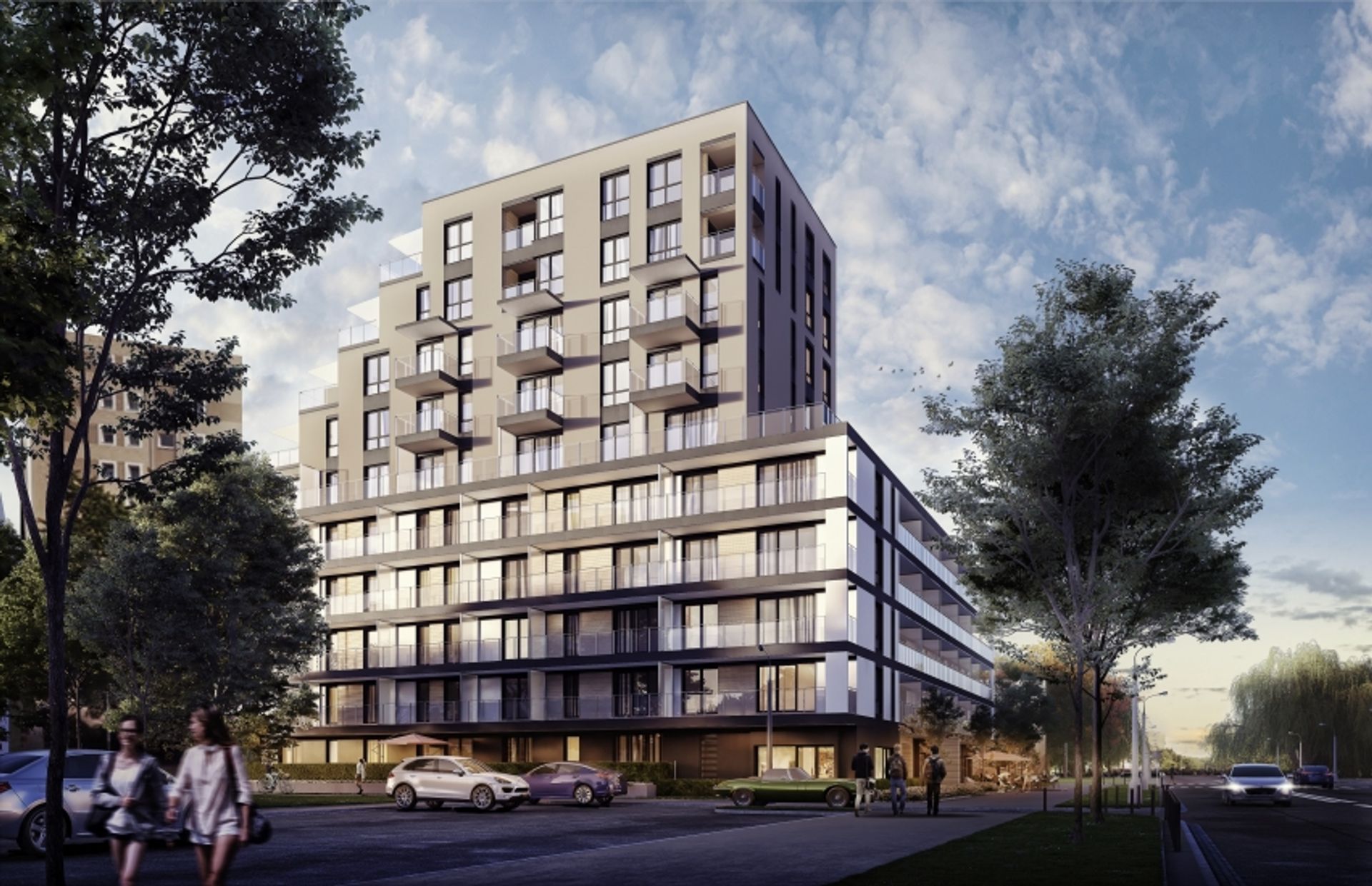Warszawa Apartamenty Przy Agorze 6 dziewięć pięter na Bielanach od