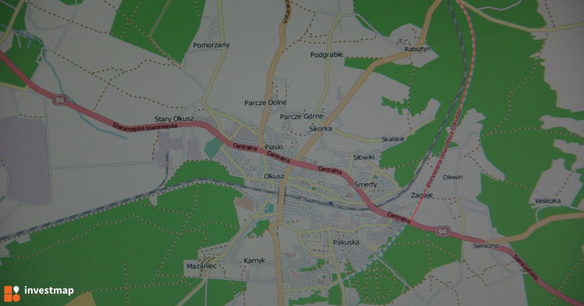 [Olkusz] Obwodnica Olkusza - Investmap.pl